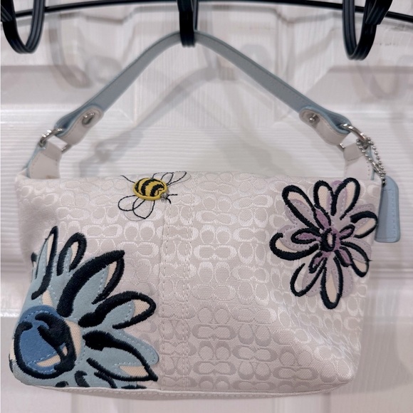 Coach | Bags | Nwot Coach White Mini Logo Bag | Poshmark